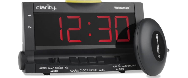 8 Best Vibrating Alarm Clocks for Deaf & HoH (2024) - All Deaf